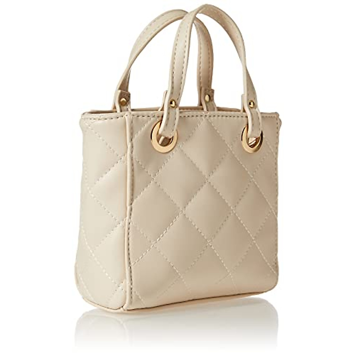 The Drop Women's Nessa Mini Quilted Bag, Bone, One Size