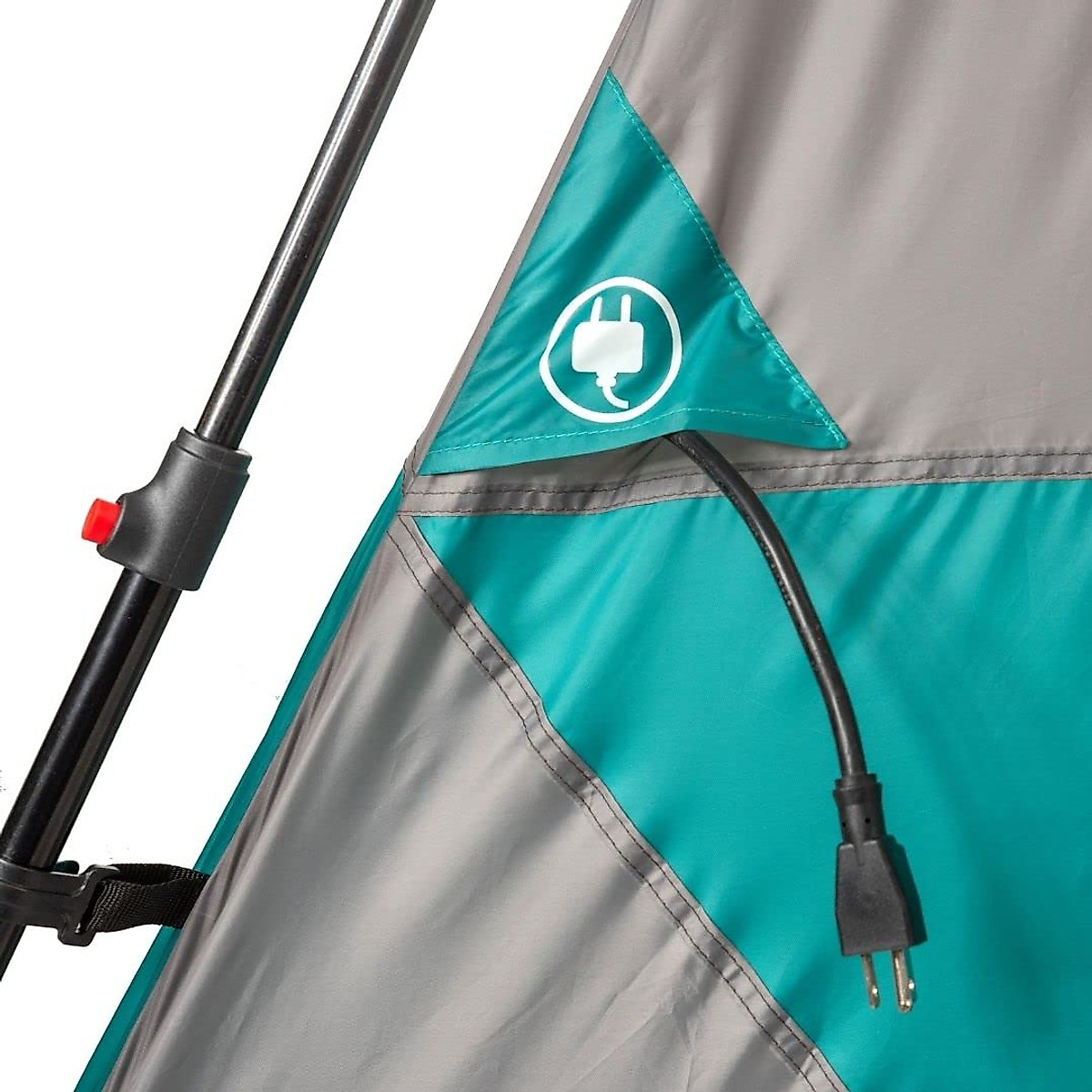 Kings River Instant Cabin Tent, 8 Person, Merlot