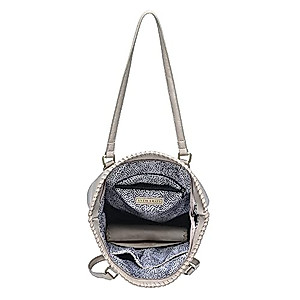 Antik Kraft - The Caroline 2-IN-1 Tote Purse, Shoulder Bag, Removable Wristlet Clutch Purse - Light Taupe