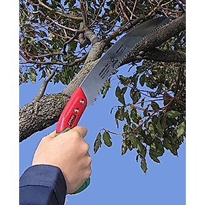 Samurai Ichiban 13" Curved Pruning Saw with Scabbard (GC-330-LH)