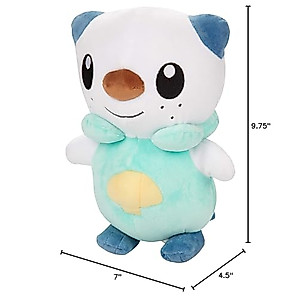 Pokemon Legends: Arceus 8" Oshawott Plush - Generation 5 Starter Figure - Officially Licensed - Authentic Soft Stuffed Animal Toy - Valentine's Day & Easter Basket Stuffer Gift for Kids, Boys, Girls