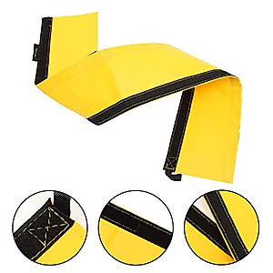 Toddmomy 3pcs Belay Outdoor Gear Outdoor Accessories Backpacking Accessories Climbing Rope Safety Rope Cover Rope Protection Sleeve PVC Quick Downhill Ropes Protectors Escape Rope Cover