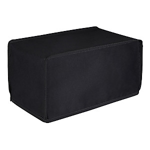 PlayVital Black Nylon Horizontal Dust Cover for Xbox Series X Console, Soft Neat Lining Dust Guard, Anti Scratch Waterproof Cover Sleeve for Xbox Series X Console