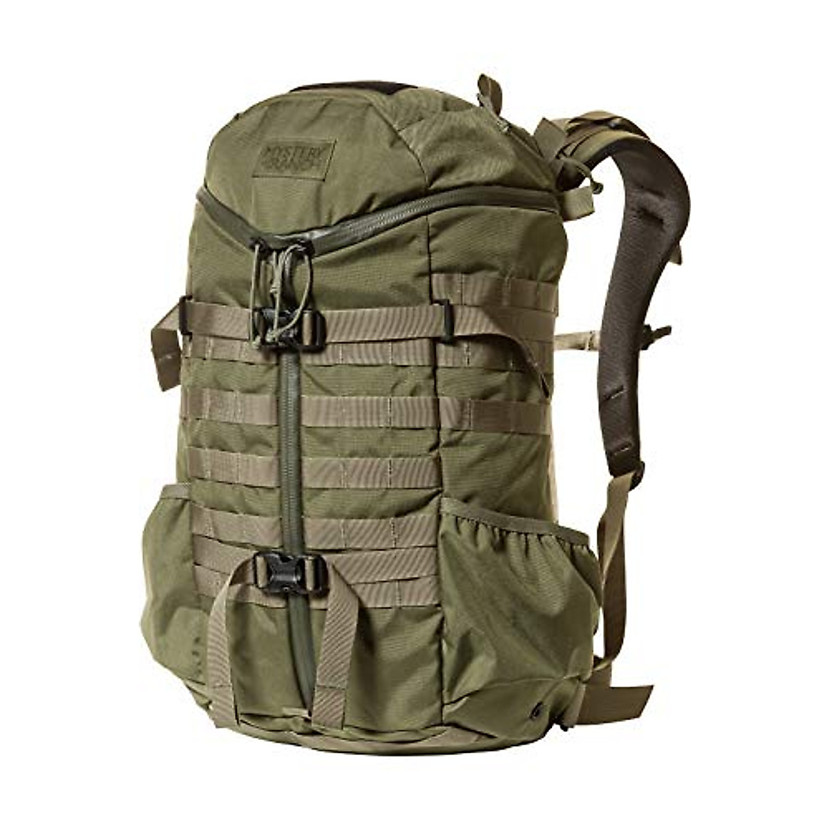 Mystery Ranch 2 Day Backpack - Tactical Daypack Molle Hiking Packs, Forest, L/XL