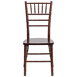 Flash Furniture 2 Pack HERCULES Series Fruitwood Chiavari Chair