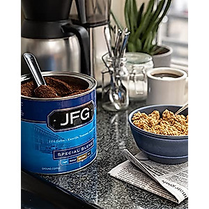 JFG Special Blend Ground Coffee, 30.6 Oz. Canister,Med Dark