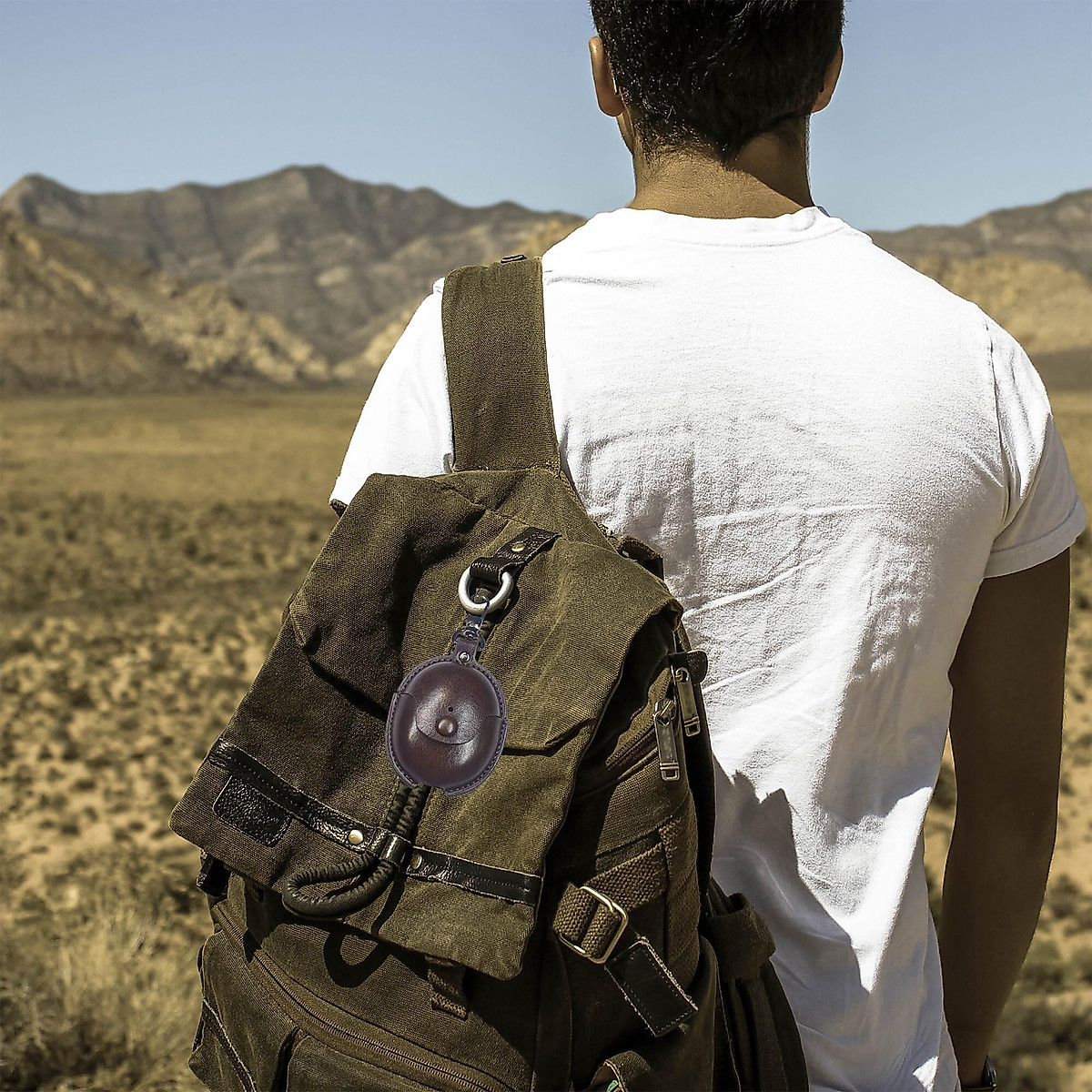 [3 in 1] Compatible for Google Pixel Buds Pro 2022 Cases with Cleaning Kit, Front LED Visible PU Leather Protective Cover Skin with Keychain for Man Women