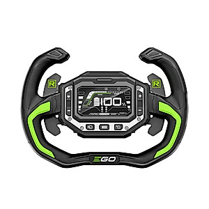 EGO POWER+ ZT4205S 42-Inch 56-Volt Lithium-ion Cordless Zero Turn Radius Mower with e-Steer™ Technology with (4) 12.0Ah Batteries and Charger Included