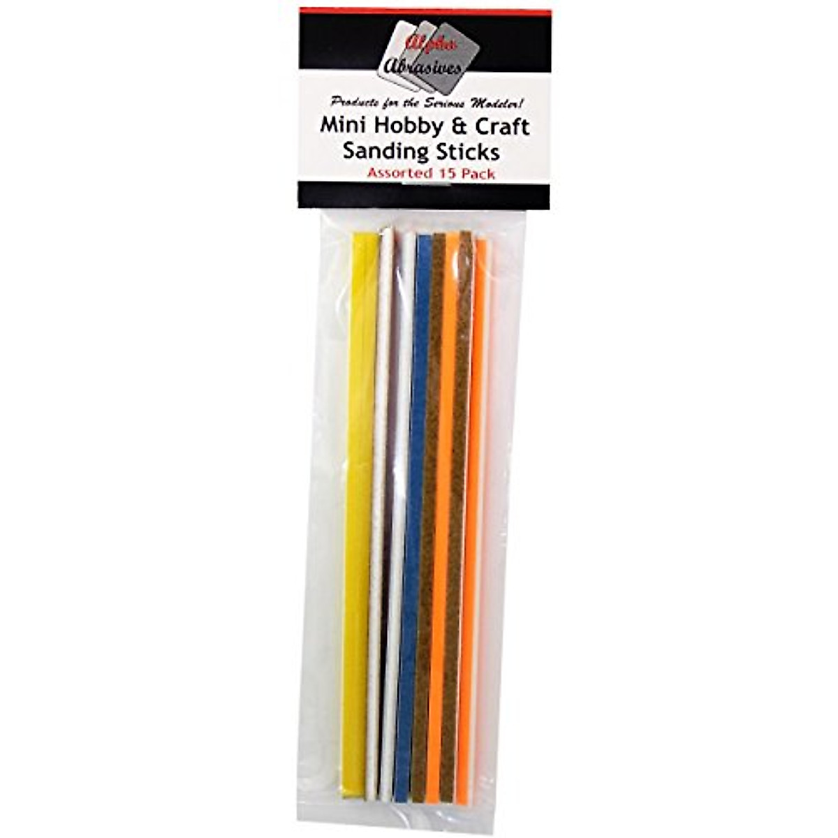 Flex-I-File 0101 Mini Hobby & Craft Sanding Sticks (15-Pack)