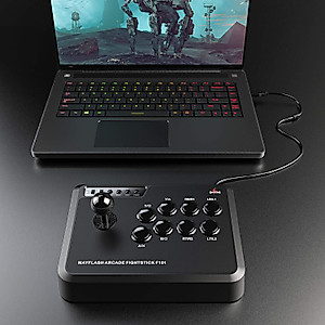 MAYFLASH ARCADE STICK F101 for Nintendo Switch/PC/PS3/Android/Neogeo mini/SEGA MEGA Drive mini/SEGA GENESIS mini