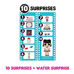 LOL Surprise Movie Magic Dolls with 10 Surprises Including Limited Edition Doll, Film Scenes, Movie Prop Accessories, Color Change – Collectible Gift for Kids, Toys for Girls Boys Ages 4 5 6 7+ Years