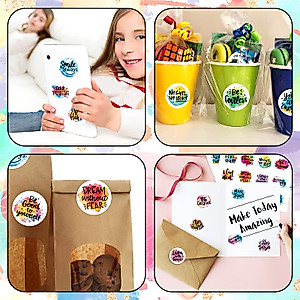 480 Counts Inspirational Quotes Words Stickers Inspiring Planner Stickers Encouraging Stickers Motivational Encouragement Stickers for Book Phone Car Bike Scrapbook