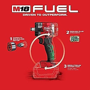 Milwaukee 2855-20 18V Brushless Cordless 1/2" Impact Wrench with Friction Ring