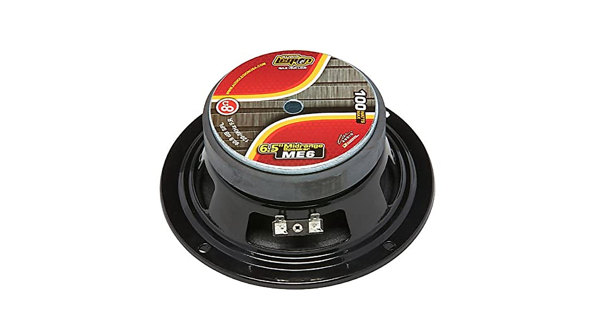 Audio Legion ME6 6.5" Midrange Speakers - Powerful Car Audio Upgrade
