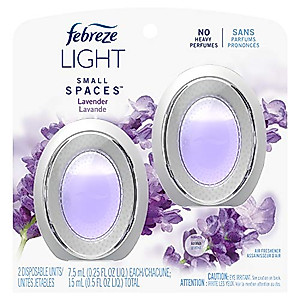 Febreze LIGHT Small Spaces Air Freshener Lavender, 2 count