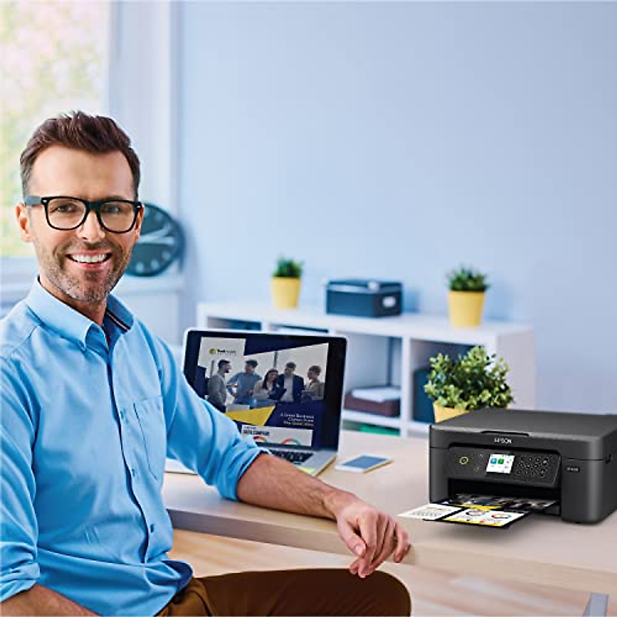 Epson Expression Home XP-4200 Wireless Color All-in-One Printer with Scan, Copy, Automatic 2-Sided Printing, Borderless Photos and 2.4" Color Display