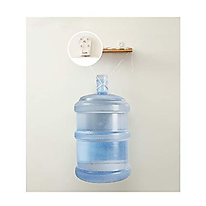 HomDSim 10 inch Bamboo Wall Shelves with Seamless Nail Creative Solid Wood Decorative 3 Pack Shelf Floating Storage Shelves for Kitchen Living Room Bathroom