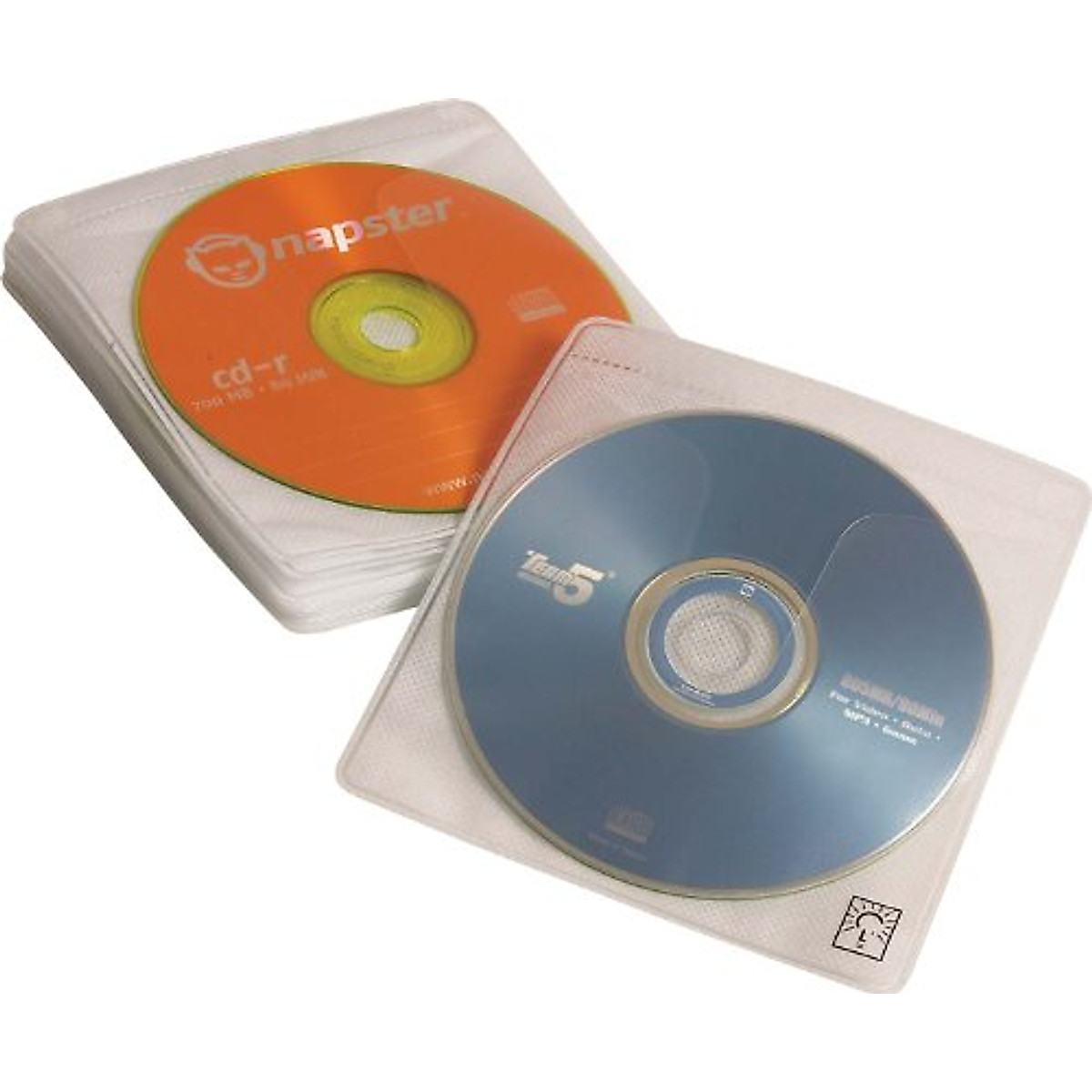 Case Logic CDS-120 120 Capacity CD ProSleeve Pages (White)