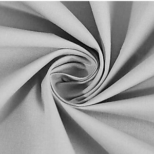 American Baby Company 100% Cotton Percale Fitted Crib Sheet, Gray Plus Gray Zigzag, 2 Count