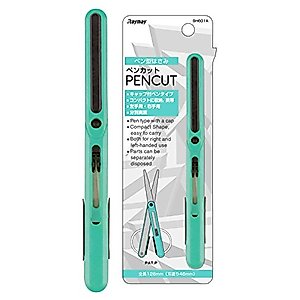 RayMay Pen Style Portable Scissors Pencut, Blue