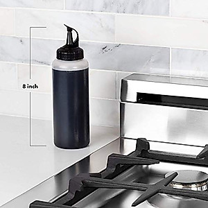 OXO Chef's Condiment Squeeze Bottles (Pack of 3) - Medium 12 oz