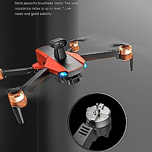 RKSTD Foldable FPV RC Drone With 6K WiFi Camera, Suitable For Adults, Beginners And Children; With GPS Positioning, 5G Image Transmission, With Obstacle Avoidance Device