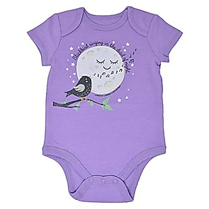 Lyrics by Lennon and McCartney Lennon & McCartney Newborn Baby Girls 5 Pack Bodysuits MulticoloRed 3-6 Months