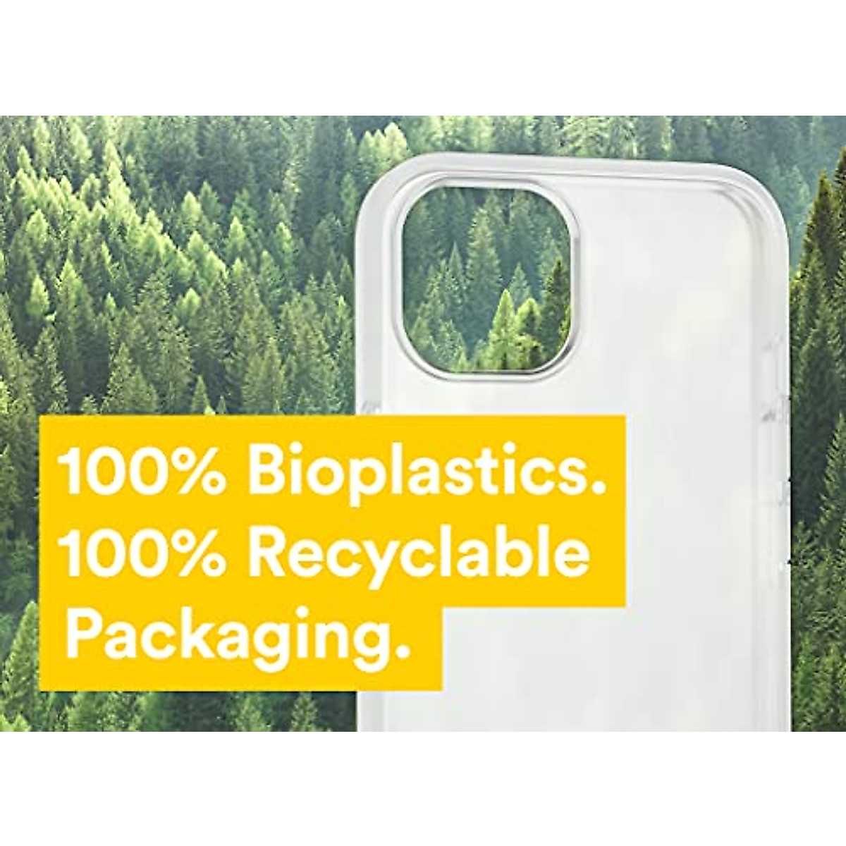 BodyGuardz Solitude Minimalist Phone Case for The iPhone 13 Mini, No-Slip Grip, Shockproof, 5G, MagSafe and Qi Charging, 8 Foot Drop Protection - Neon Pink