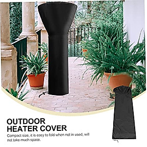 CLISPEED 3 Sets Heater Cover Gas Heater Outdoor Gas Heater Portable Heater Gas Heater Cover Garden Heater Sleeves Garden Heater Cover Cover for Garden Portable Heater Cover Heater Protector
