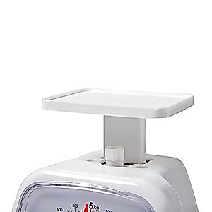 hand2mind Dual-Dial Analog Platform Scale, 5 kg Scale, Kitchen Scales, Weighing Scales, Classroom Supplies for Teachers Elementary, Teacher Supplies, School Supplies