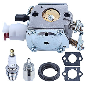 Adefol Carburetor Kit for Husqvarna 340 345 350 353 Chainsaw for Jonsered CS2141 CS2145 CS2147 CS2150 CS2152 Replaces ZAMA C3-EL18