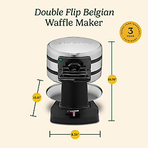 Cuisinart WAF-F40 Double Flip Belgian Waffle Maker