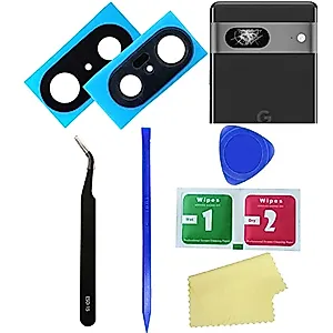 1X Eaglewireless Back Camera Glass Lens Replacement Parts for Google Pixel 7 2022 with Toolkit