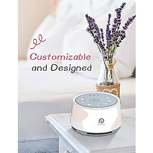 Dreamegg D1 Pro White Noise Sound Machine, 3-in-1 Baby Soother Sound Machine Separate Night Light, 29 HiFi Sounds, Noise Machine for Sleeping & Relaxation for Adults Baby Registry Gift (D1 Upgraded)