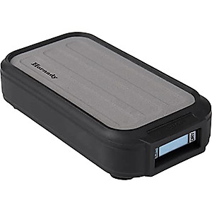 Hornady Rapid Dry Dehumidifier Stone - Rechargeable Dehumidifier for Gun Safe and Cases, Protect Your Firearms and Valuables from Moisture - Unlimited Use, With Moisture Level Indicator - Item 95898