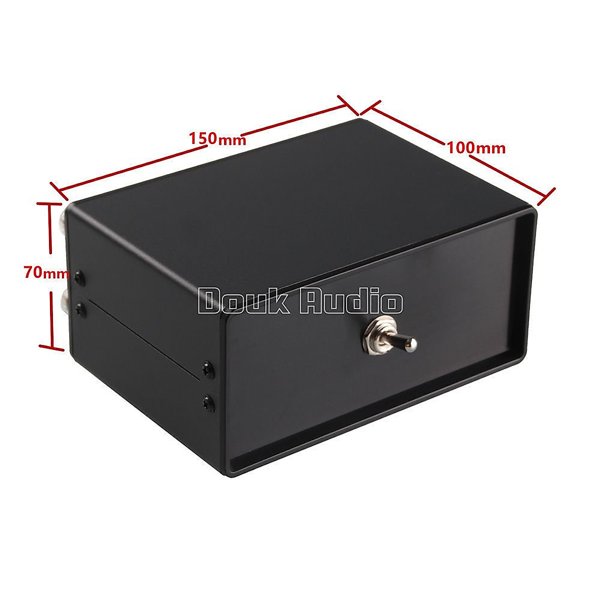 Nobsound Stereo 2(1)-in-1(2)-Out Amplifier/Speaker Banana Female Audio Splitter/Switcher Passive Selector