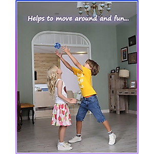 ATHLERIA UFO Flying Orb Ball with Lights,Galaxy Ball 2024,Mini Drone Toys for Age 6-8-13,Hover Boomerang Cosmic Globe Spinning,Cool Stuff Christmas Birthday Gifts for 6 7 8 9 10+ Year Boy Girl Teens