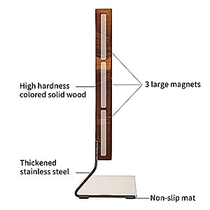 Magnetic Knife Holder - Magnetic Knife Block-Knife Magnet-Magnetic Knife Stand-Double Sided Magnetic Holder - Multifunctional Storage Knife Holder