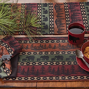 Park Designs Mountain Bear Table Runner - 54" L