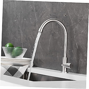 DOITOOL 3pcs Kitchen Water Tap Waterfall Bathtub Faucet Waterfall Bathroom Faucet Waterfall Tub Faucet Home Water Faucet Waterfalls Outdoor Sink Faucets Waterfall Faucet Spout Laundry Tub