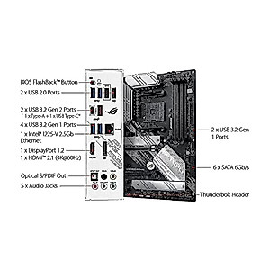 INLAND Performance 2TB PCIe Gen 4.0 M.2 NVME SSD + AMD Ryzen 5 5600X Desktop Processor Bundle with ASUS ROG Strix B550-A Gaming Motherboard