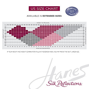 Hanes Women's Silk Reflections Lace-Top Toe Silky Sheer Thigh-High Stockings, Barely There, CD