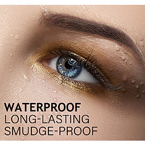 Eyebrow Stamp Stencil Kit, Waterproof Brow Definer Powder Stamp Long Lasting, Eyebrow Tattoo Stencils with Brush and Trimmer