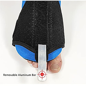 Adjustable Ankle Compression Band Support Foot Drop Orthosis Plantar Fasciitis Brace Night Splint for Men Women Breathable Arch Foot Pain Relief Achilles Tendonitis Foot Support Stabilizer