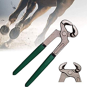CARLAMPCR Hoof Trimmers Goat Hoof Trimming Shears Nail Clippers, Horse Farrier Tool, Multi-Purpose Hoof Trimmers for Goats Sheep Pigs Cattle Horses, with Rubber Grip, Durable and Convenient