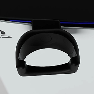 3D Cabin Product Compatible with PS5 Media Remote Controller Console Bracket Holder for PlayStation 5 White