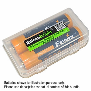 EdisonBright Fenix are-C1+ Plus Universal Smart Digital Display Battery Charger Battery Carry case