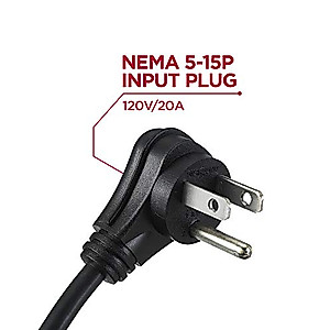 CyberPower CP1500PFCLCD PFC Sinewave UPS System, 1500VA/1000W, 12 Outlets, AVR, Mini Tower,Black