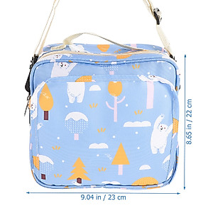 TOYANDONA Single-shoulder Mom Cross Body Tote Travel Handbag Tote Crossbody Diaper Bag Diaper Storage Organizer Cross Body Diaper Bag Travel Diaper Organizer Bag