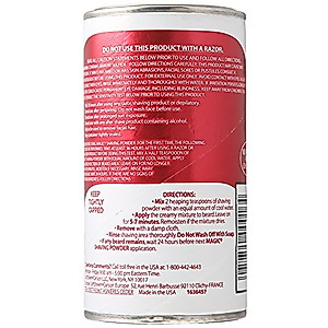 Razorless Shaving for Men by SoftSheen-Carson Magic Extra Strength Shaving Powder, For Coarse Textured Beards, Formulated for Black Men, Depilatory, Helps Stop Razor Bumps, Since 1901, 5 oz